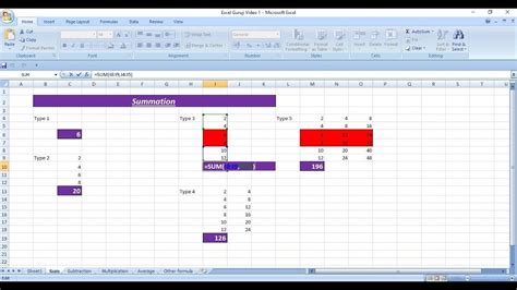microsoft excel for beginners and basic in ms excel youtube