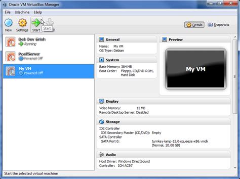 09 virtualbox run vm video memory oracle how to