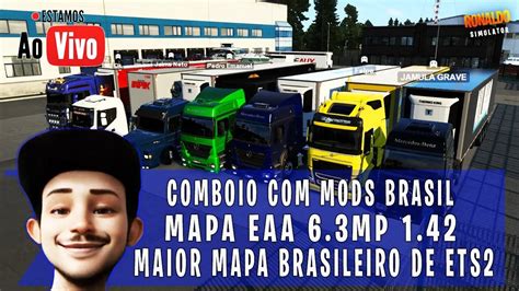 Mapa Brasileiro Para Euro Truck Simulator 2 Comboio Com Mods