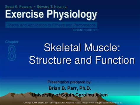 Ppt Skeletal Muscle Structure And Function Powerpoint Presentation
