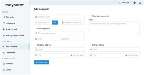 github rostaklein mayoor modern order management system