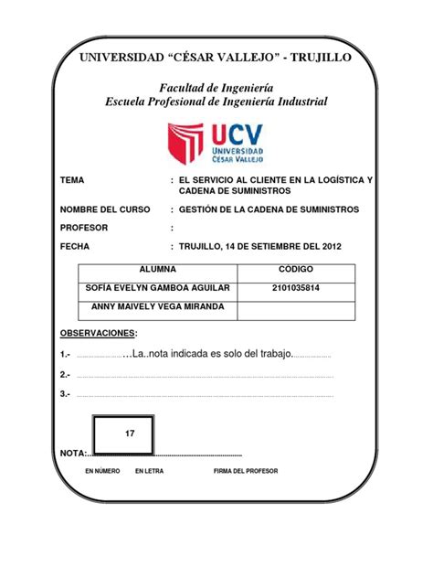 Informe Logistica Logística Inventario