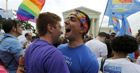 Same Sex Marriage Legalized By Supreme Court Cbs News