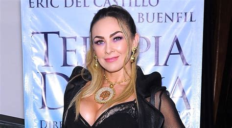 Aracely Arámbula Rompe En Llanto Al Recordar A Su Padre En La