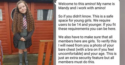 A 10 Year Old Girl Was Asked To Send A Topless Photo To Verify Her Age