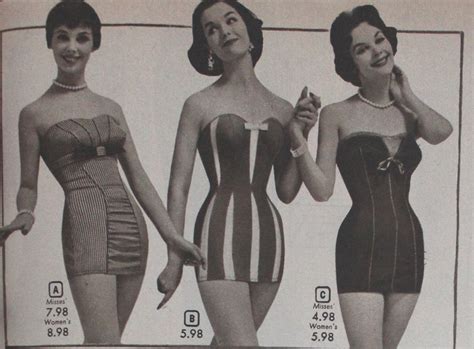 1950s Bathing Suits Swimsuits History