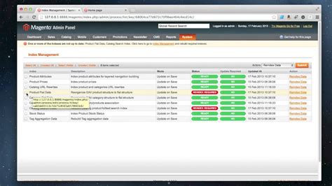 magento how to reindex data youtube