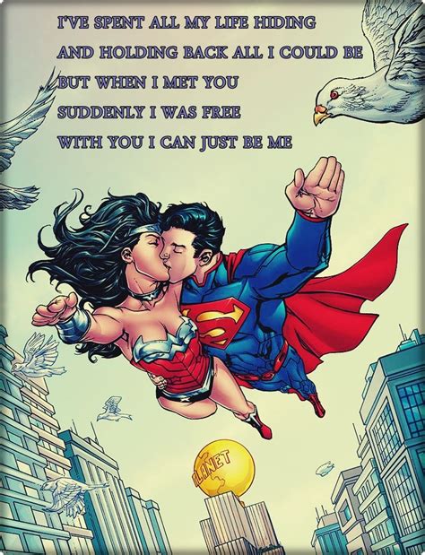 Wonder Woman Superman Romance