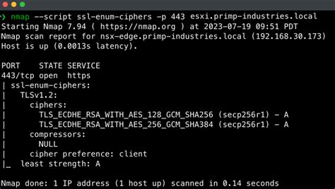 configuring tls cipher suites in esxi 8 0 update 1