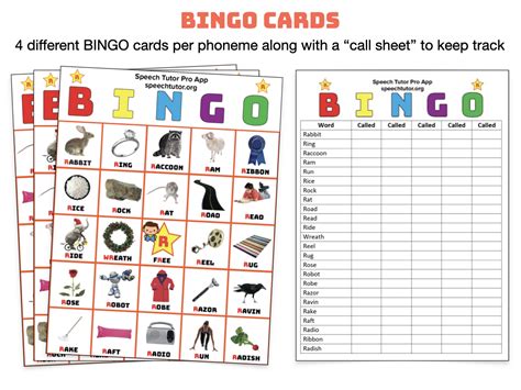 Free Articulation Printable Images And Worksheets — Speech Tutor