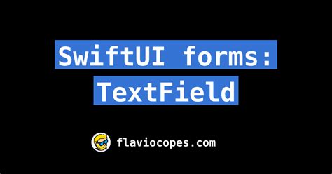 swiftui forms textfield