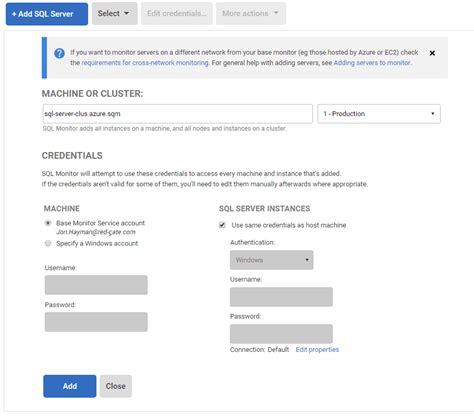 how sql monitor monitors azure based sql server failover