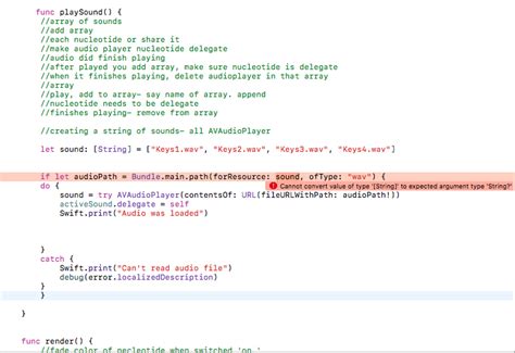 arrays error cannot convert value of type [string] to expected