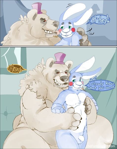 rule 34 bear butt comic couch five nights at freddy s