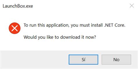 error core when starting launchbox troubleshooting launchbox