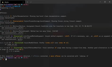 linting and auto formatting ruby code with rubocop honeybadger