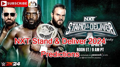 Nxt Stand And Deliver 2024 Nxt North American Championship Oba Femi Vs