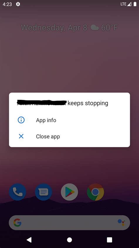 react native app crashing with android emulator without error stack
