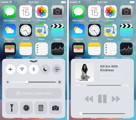Decorus Gives Your Jailbroken Device An Ios 10 Inspired Control Center