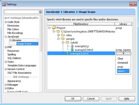 working with javascript libraries in phpstorm and webstorm the webide blog