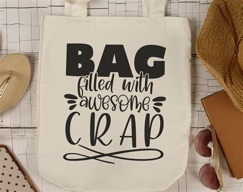 Tote Bag Quotes Svg Bundle 6 Designs Tote Bag Sayings Svg Png By