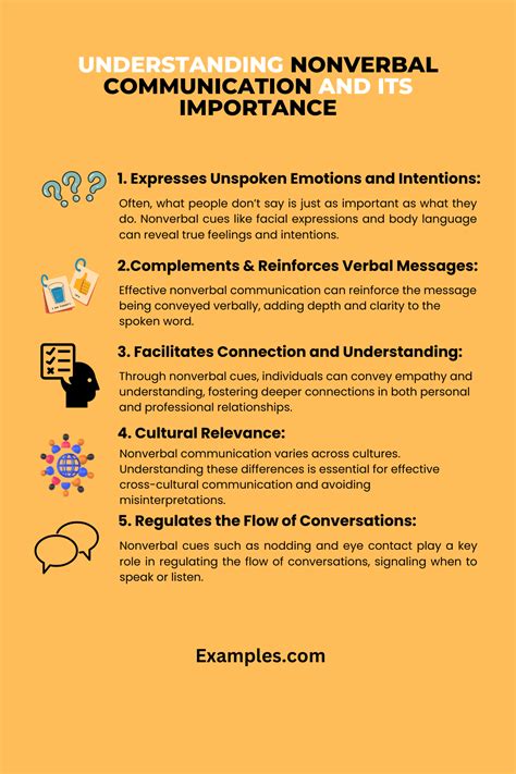 Importance Of Nonverbal Communication Examples