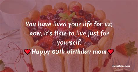 You Have Lived Your Life For Us Now Its Time To Live Just For