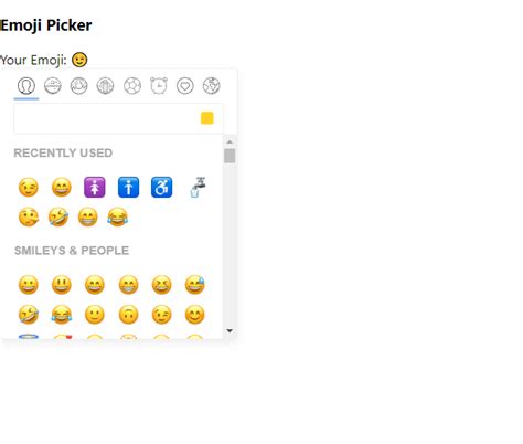 how to create emoji picker react js react js projects mr programmer