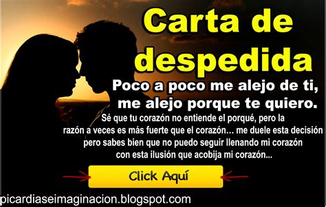 Carta De Despedida Me Alejo Porque Te Quiero