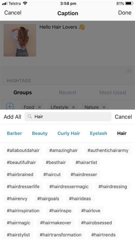 Best Instagram Hashtags For Hair Copy And Paste