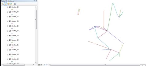 arcgis desktop creating routes for each feature within feature class