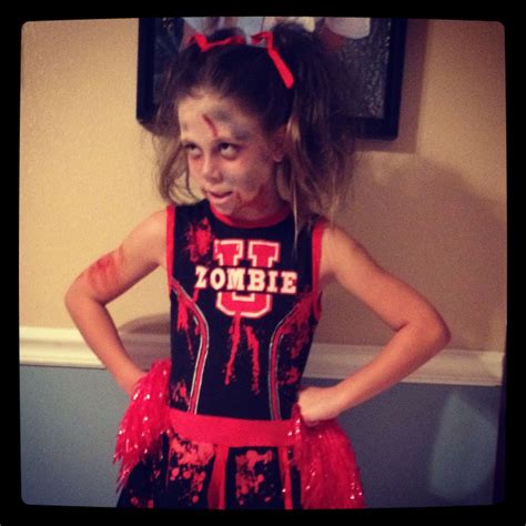How To Make A Dead Cheerleader Halloween Costume Anns Blog