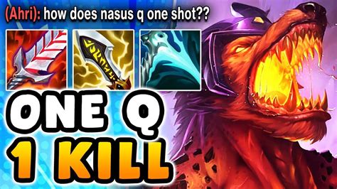 Nightblue3 Nasus Jungle Goes Full Crit And Stacks Over 1200