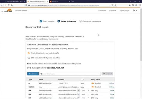 installing a cloudflare docker on raspberry pi 4 ddns