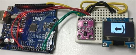 interfacing apds9960 gesture and rgb color sensor with arduino