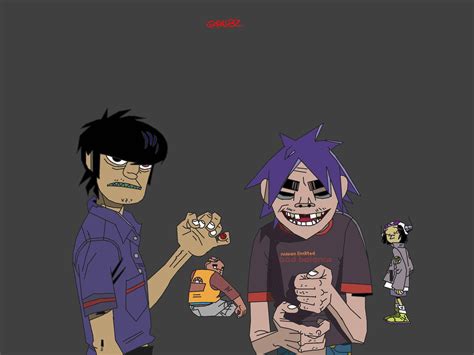 Gorillaz In 2001 By Gorillazxpokemonfan On Deviantart
