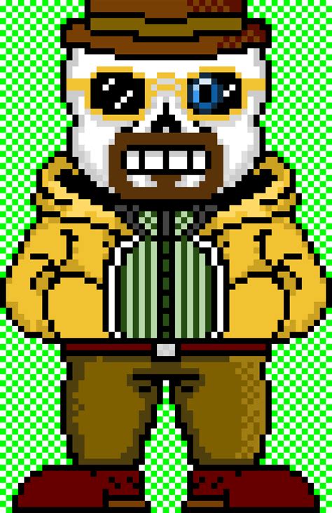 Walter White Sans Pixel Art