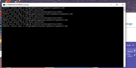 command prompt window appears out of nowhere then suddenly disappears