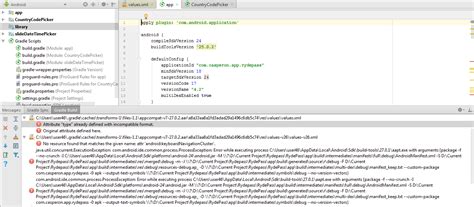 issues in android source code how can i fix it stack