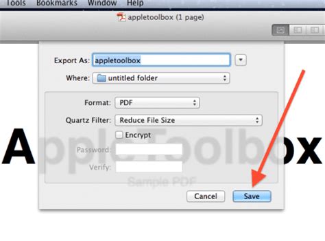 mac os x how to reduce pdf file sizes appletoolbox