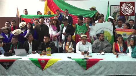 El Movimiento IndÍgena Colombiano En Asamblea Permanente El Día De