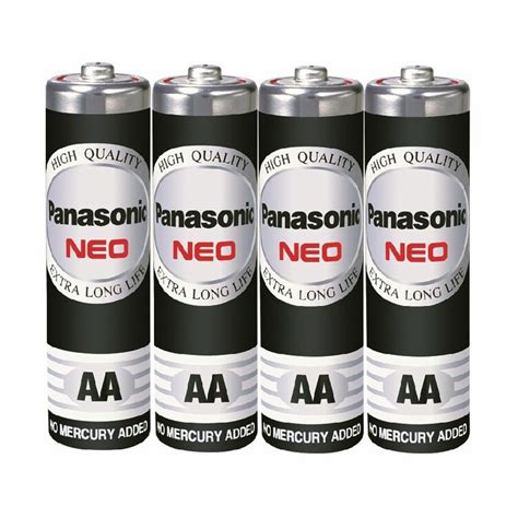 Panasonic ถ่านไฟฉาย ถ่าน พานาโซนิค Aa Aaa 1 5v รุ่น Neo สีดำ