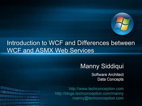 wcf and asmx web services ppt