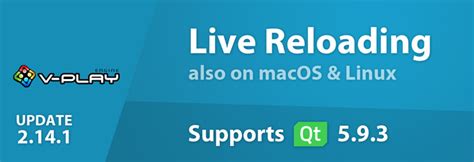 use live code reloading on macos and linux v play 2 14 1