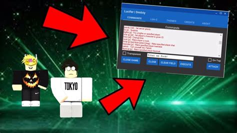 roblox hacking exucuting lua c scripts with luicfer d youtube
