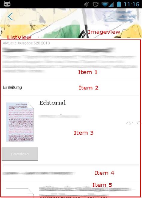 how to calculate listview height of different height listitem in