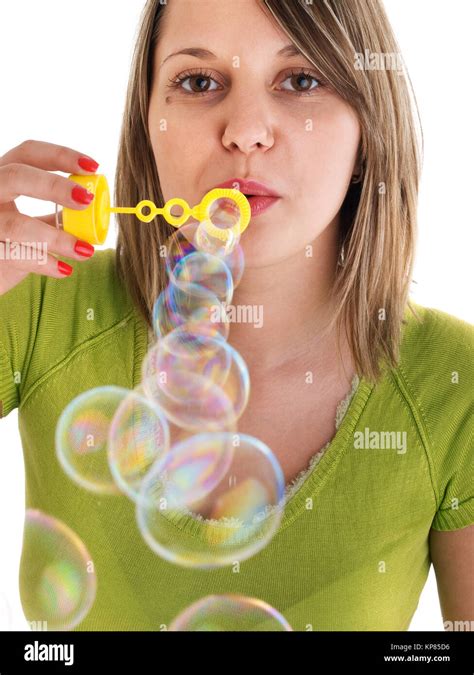 Blowing Bubbles Blowing Bubbles Blowing Bubbles Blowing Bubbles Stock