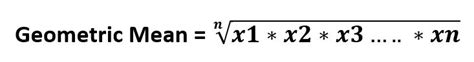 find the geometric mean of a given pandas dataframe geeksforgeeks