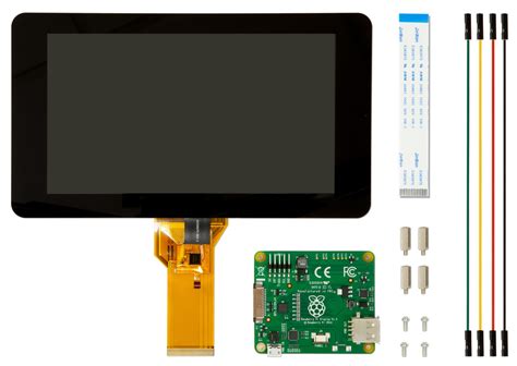 raspberry pi gets an official touchscreen display