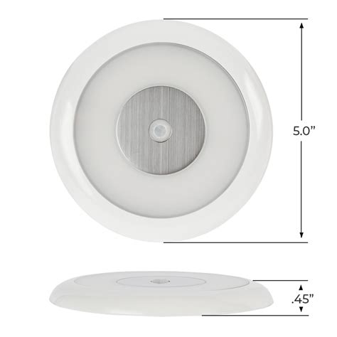 rv interior led light occupancy sensor surface mount frosted lens